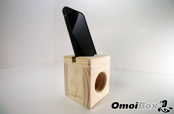 ResonanceCube - Wooden Phone Sound Amplifier Box – OmoiBox Visionary ...