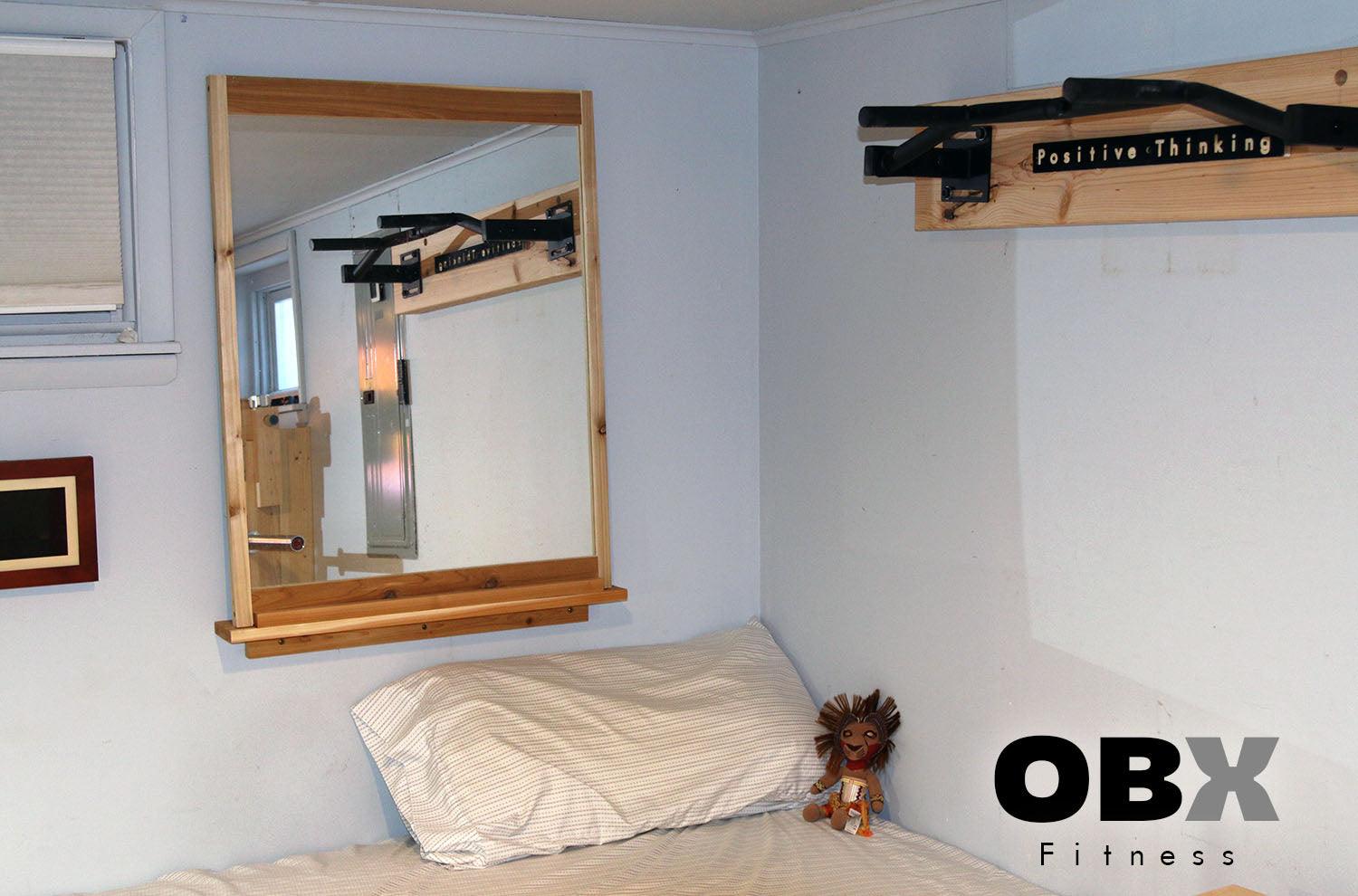 Home Gym Mirror Frame - Buy Large Workout Mirror | OBX Fitness ...