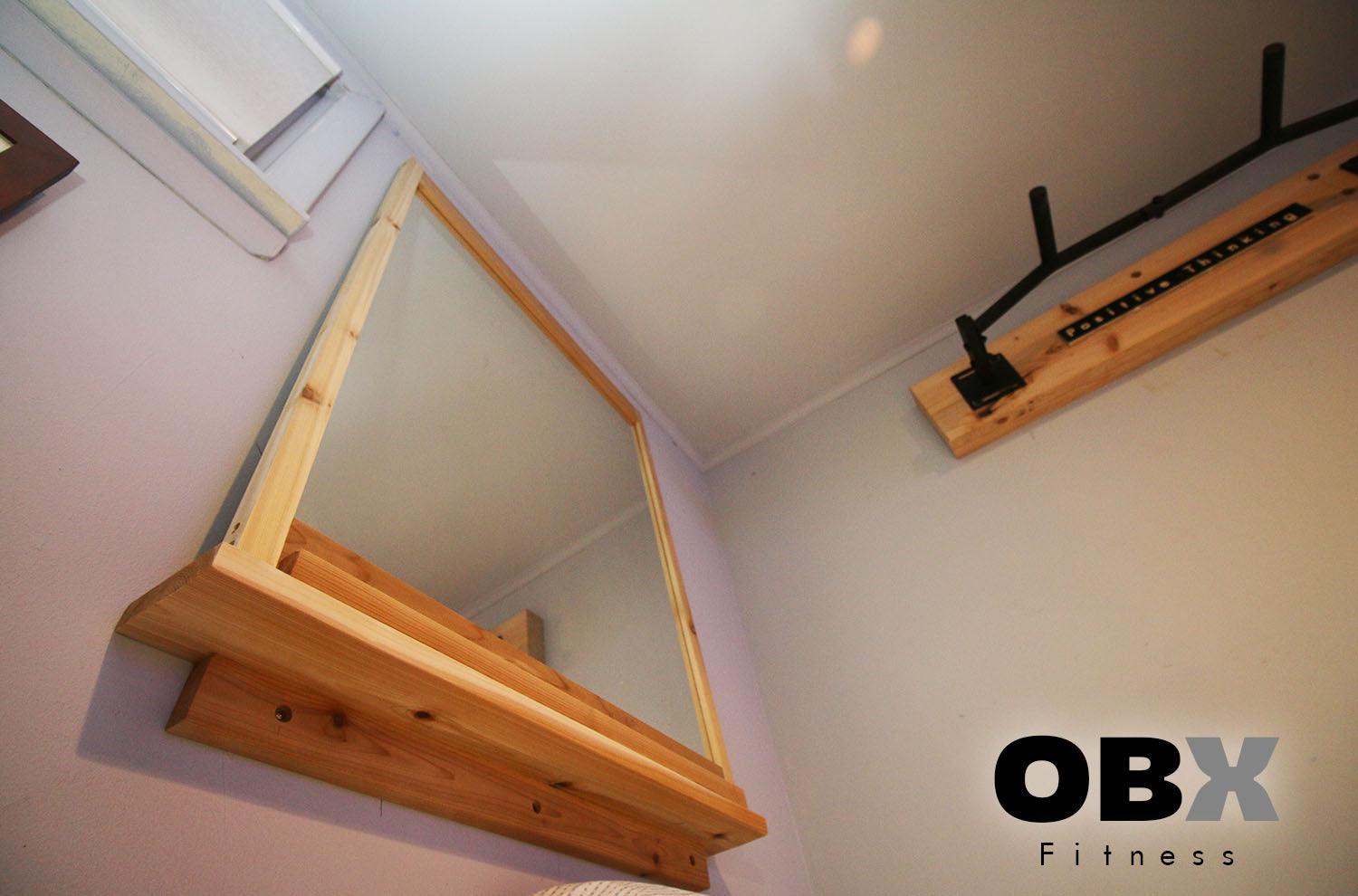 Home Gym Mirror Frame - Buy Large Workout Mirror | OBX Fitness ...