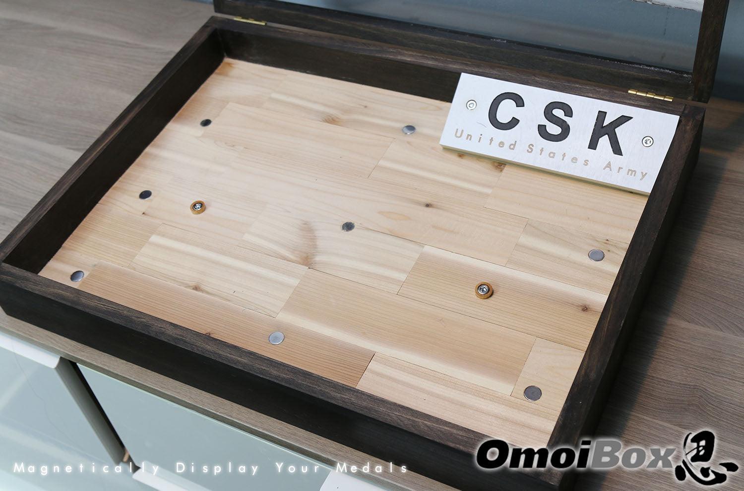 Custom Military Shadow Box – OmoiBox Visionary Creations